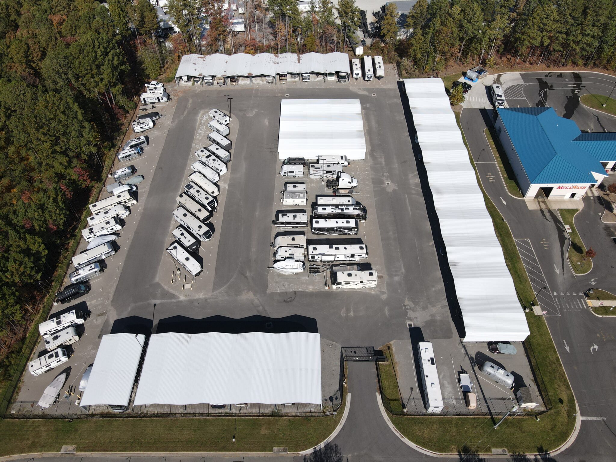 Richmond RV Storage & Boat Storage | Covered | Pull-Thru | 24/7